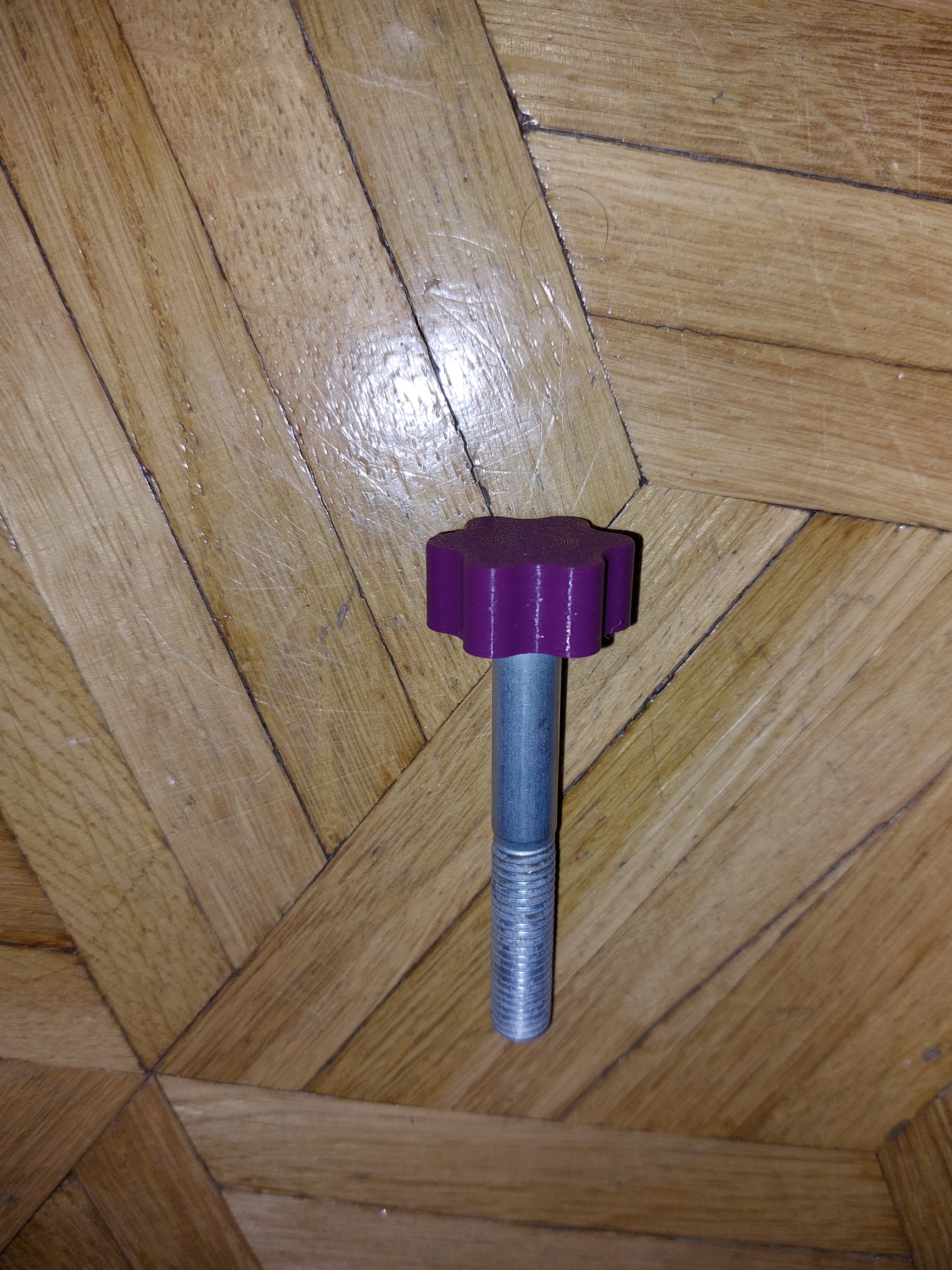 M10 screw hex knob (for e.g. steering wheel) by livius | Download free ...