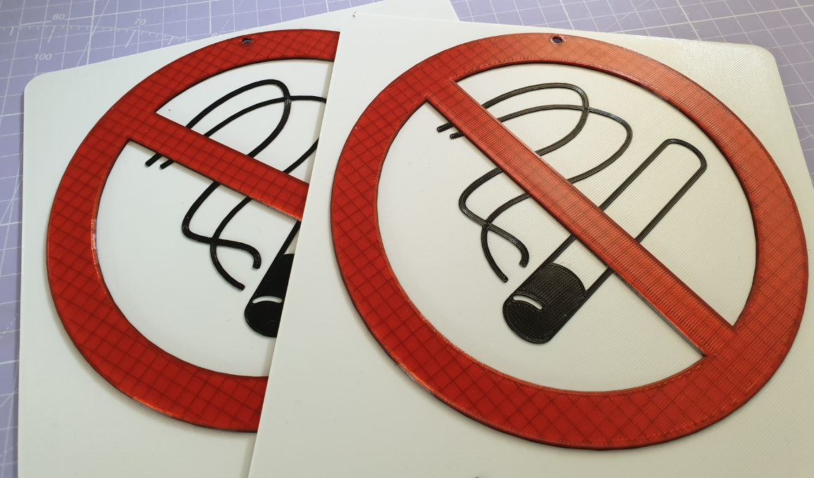 Sign No Smoking by tomas löfvenberg | Download free STL model ...