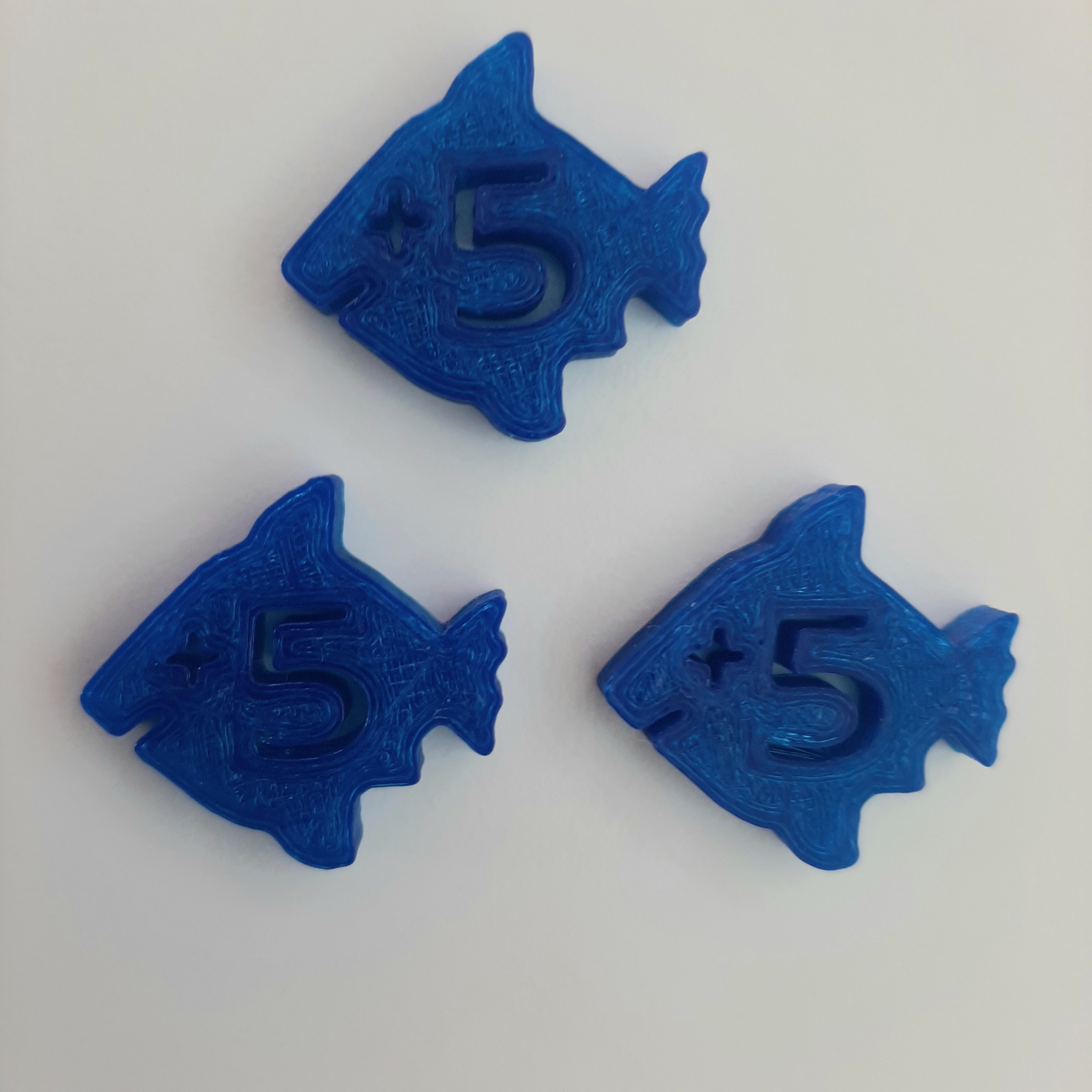5 fish token by Boardgamefun | Download free STL model | Printables.com