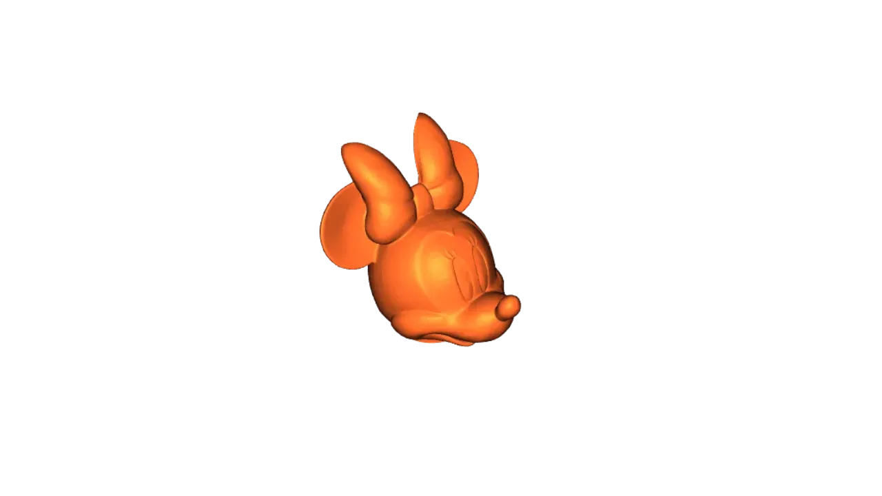 Minnie Mouse Bobblehead by Bakes Makes | Download free STL model ...