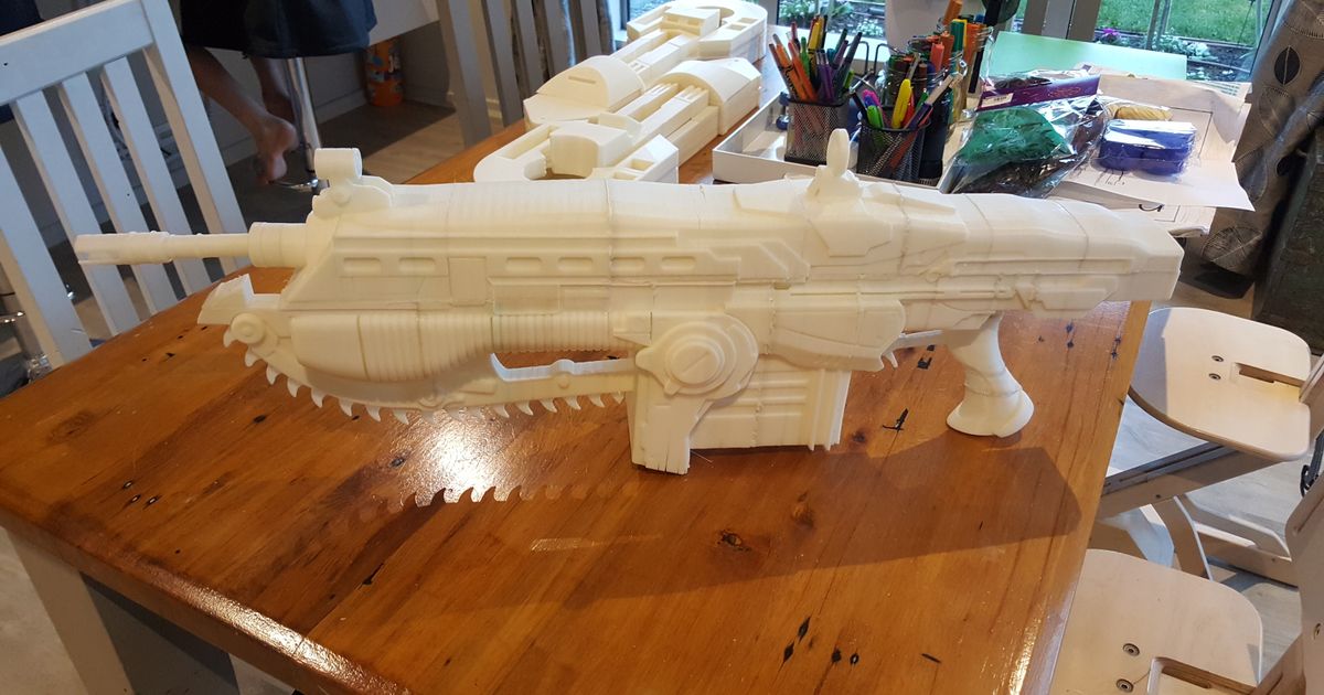 GOW Lancer Gun by Jace1969 | Download free STL model | Printables.com