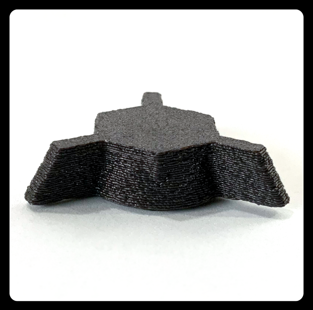 Hexagon Prusa MK3S+ LCD Knob with Fuzzy Skin by Voyager Crew | Download ...