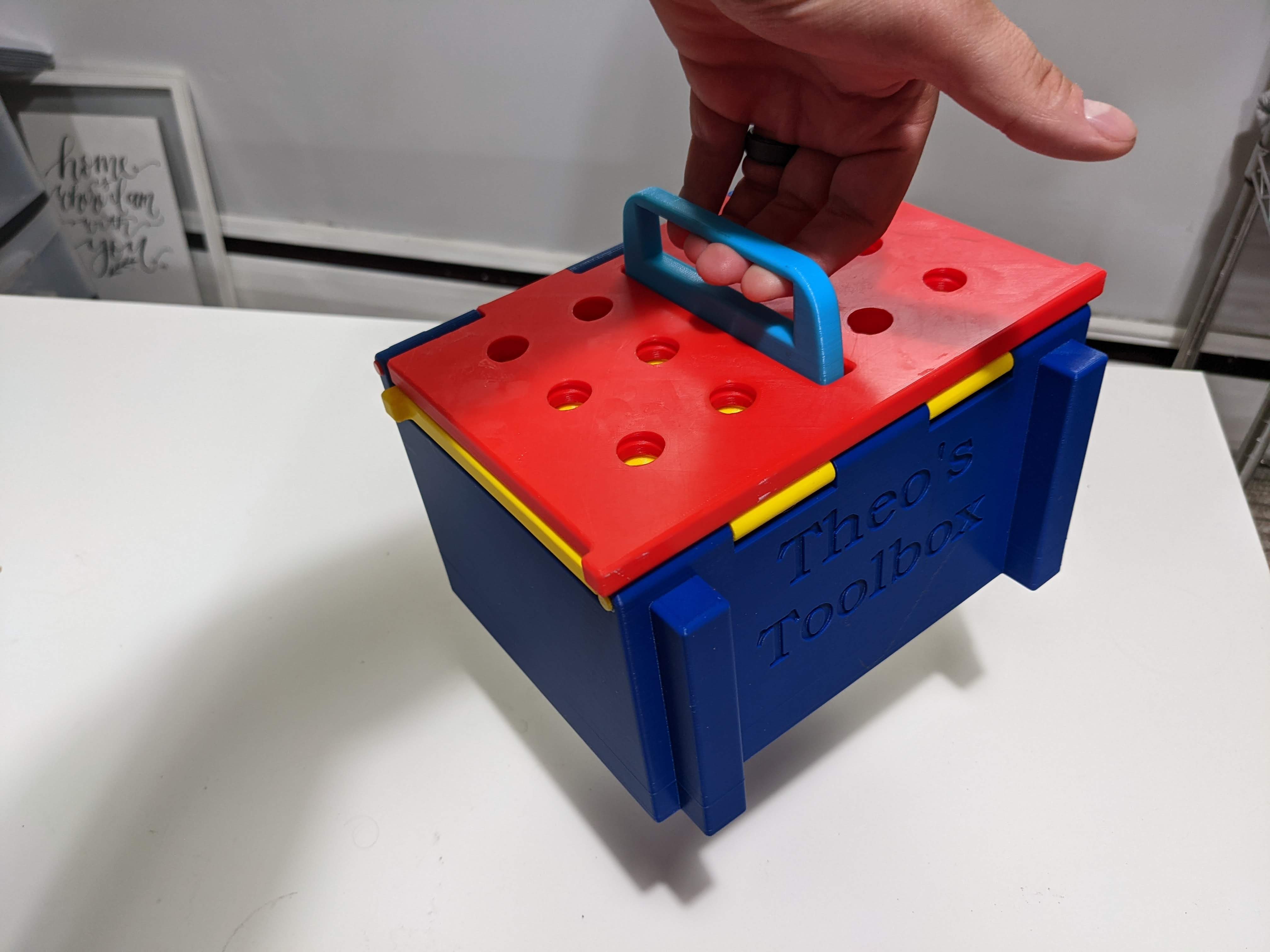 Children's Toy Toolbox by aviola7x7 | Download free STL model ...