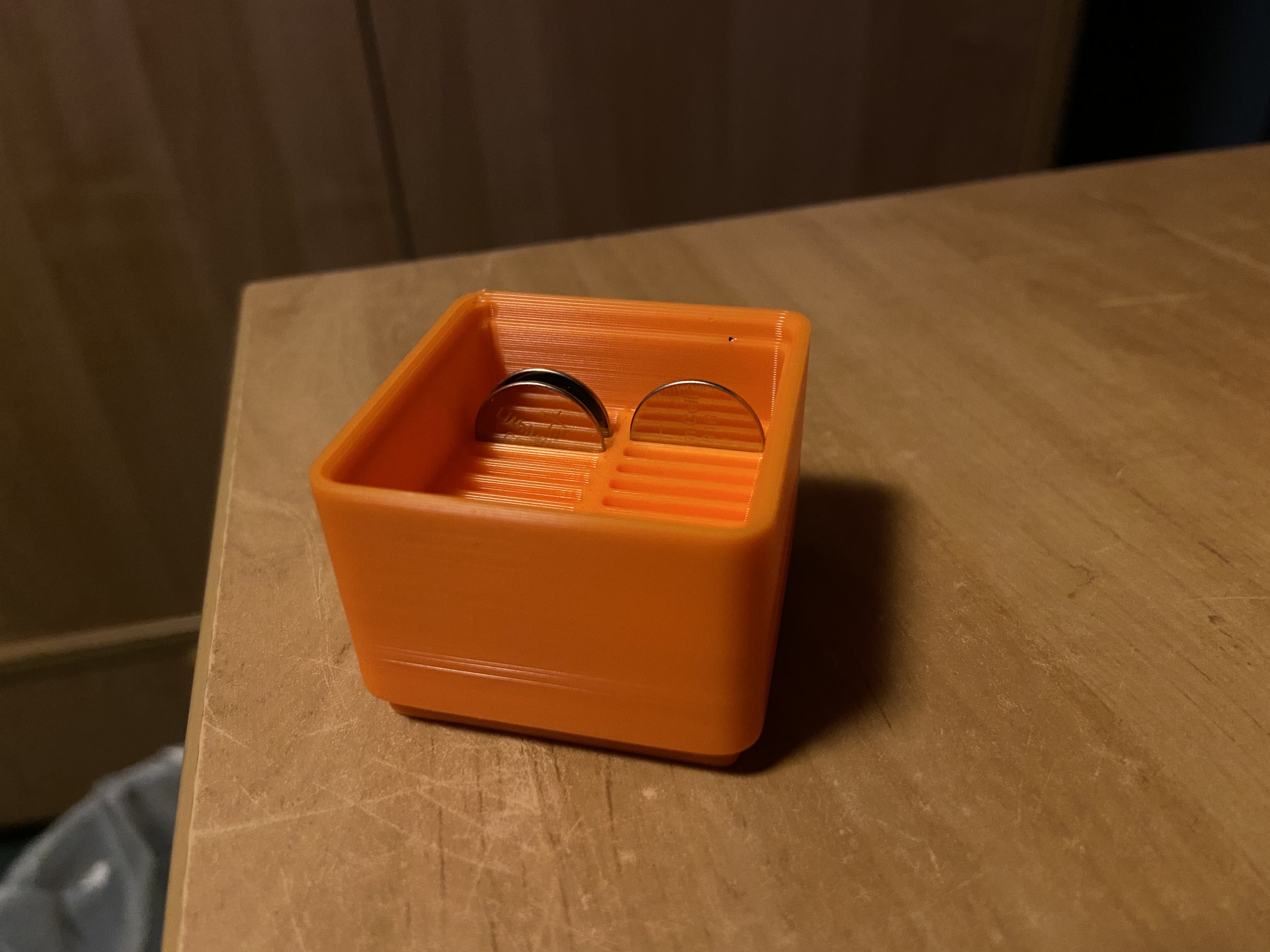 CR1616 Coin cell Battery #Gridfinity organizer by Bram | Download free ...