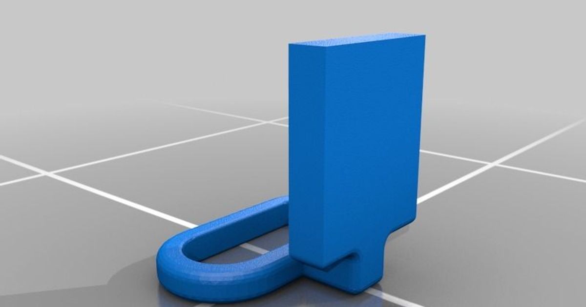 Ultrasonic Sensor Mount by Nate DiSalvo | Download free STL model ...