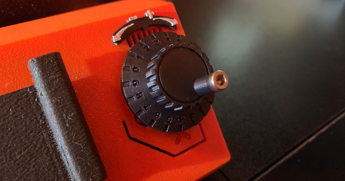Cnc Machine Jog Wheel By Cmpnd3d Download Free Stl Model