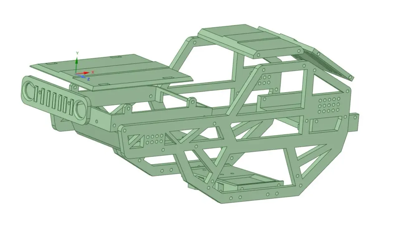 RC Trial Car by BedaBedrich | Download free STL model | Printables.com