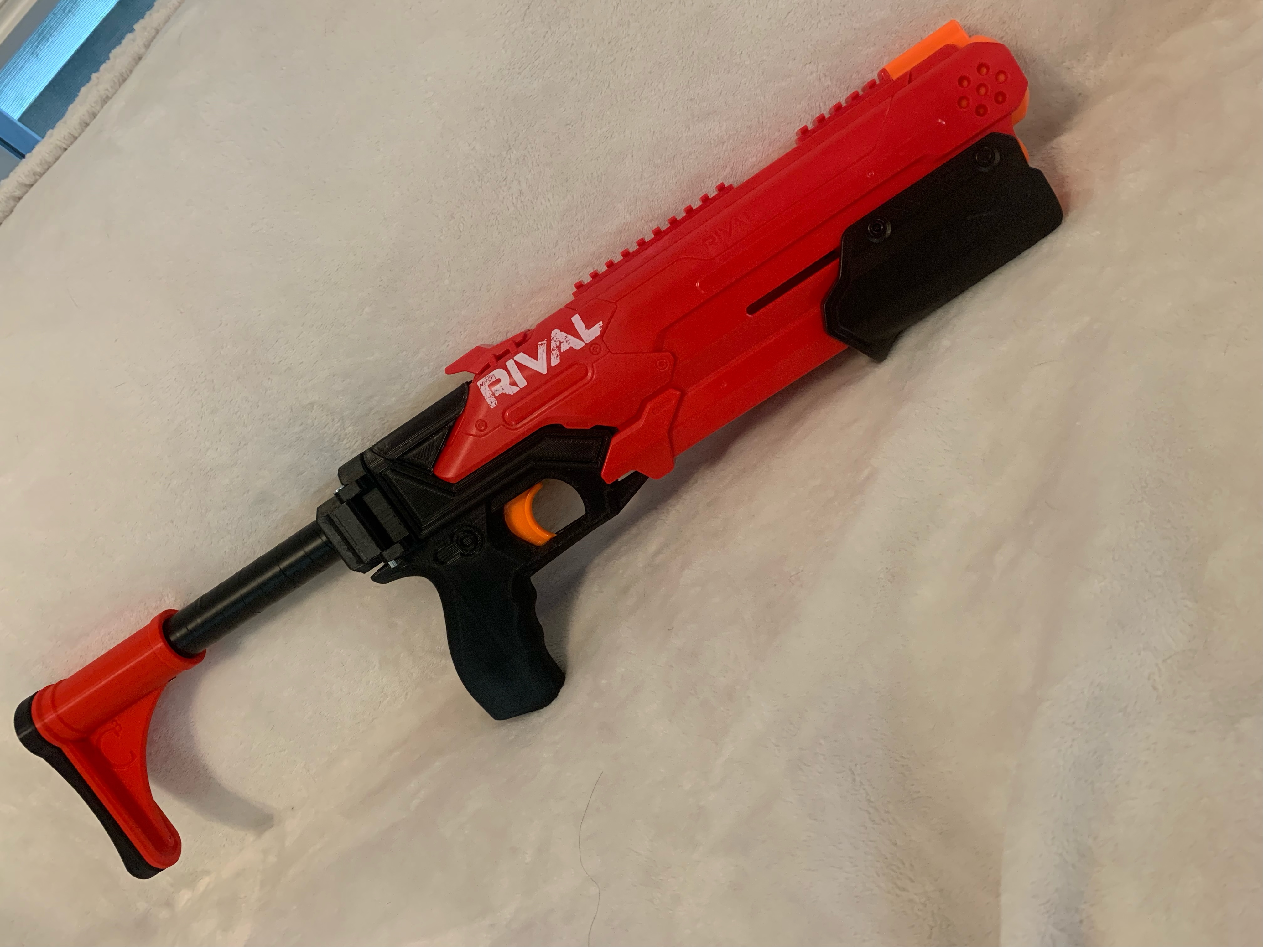 Nerf Rival Takedown Folding Stock by Cake | Download free STL model ...