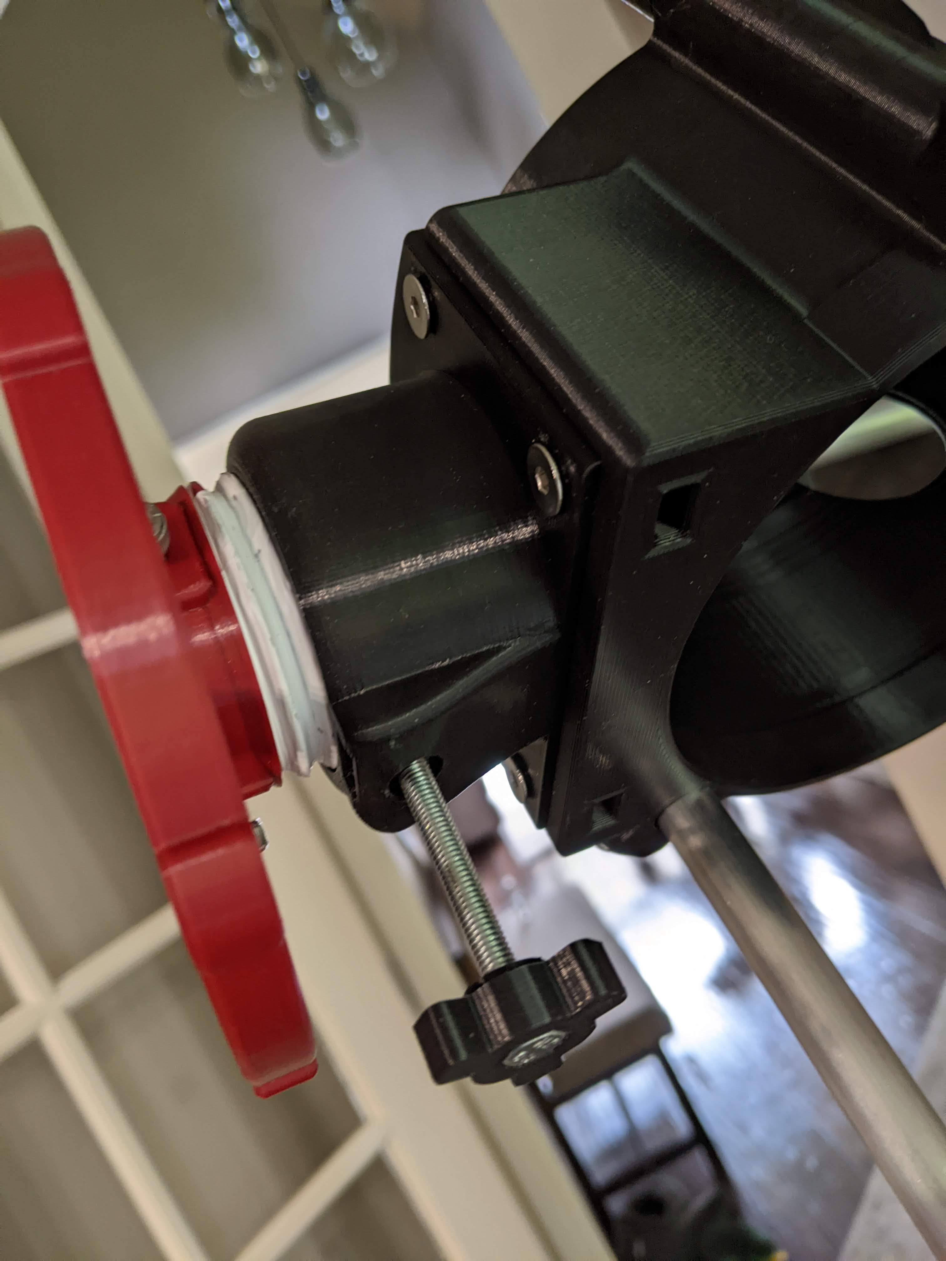 Azimuth/Altitude mount for the Hadley 114/900 telescope by SDHayes ...