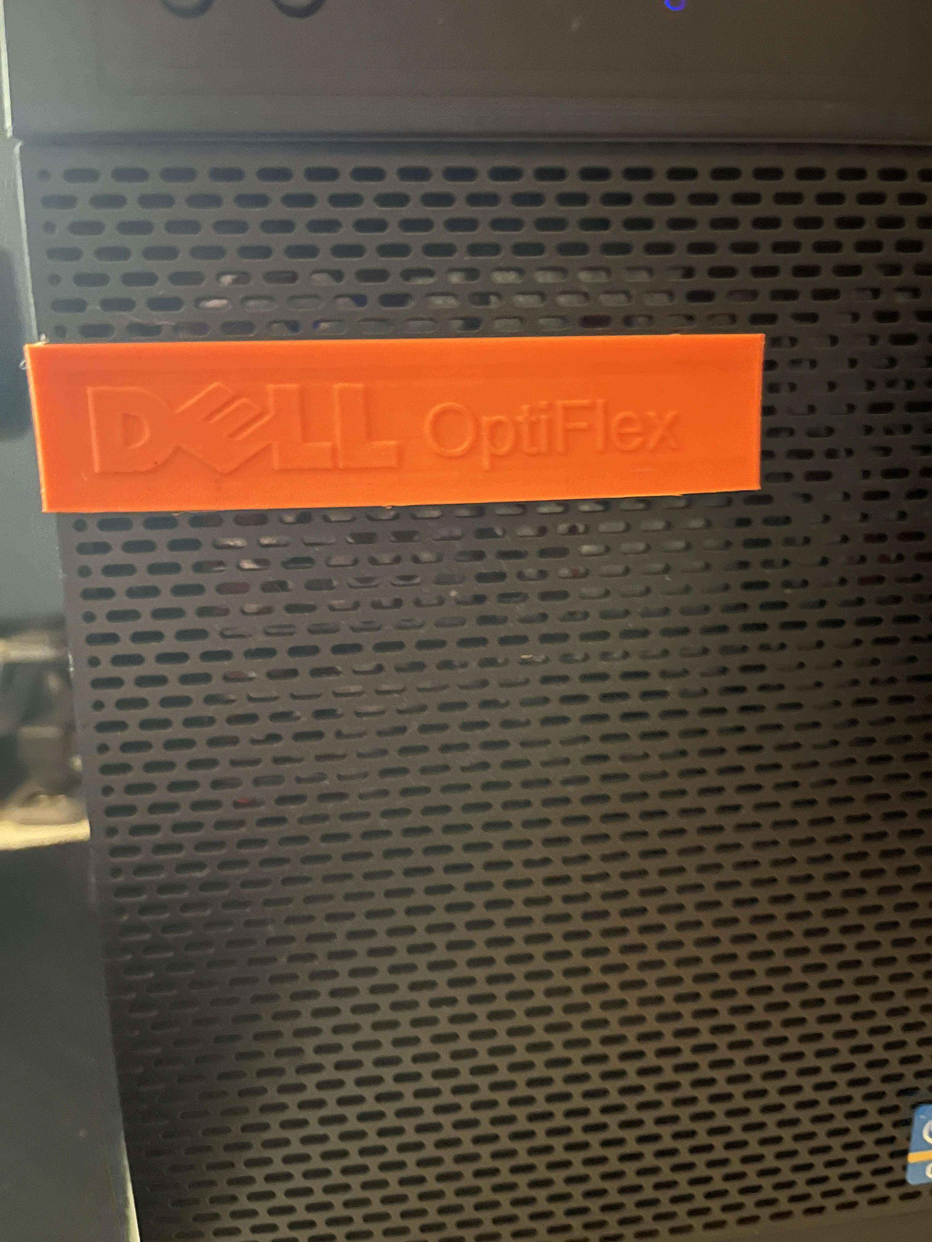 "OptiFlex" Dell OptiPlex Faceplate by BaofengMan | Download free STL ...