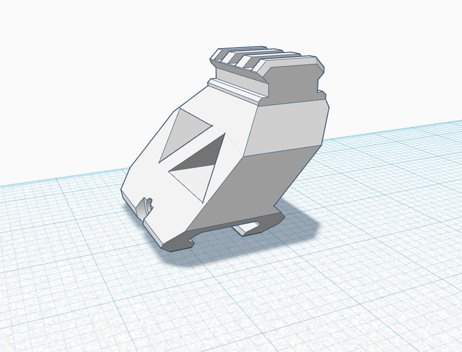 MMS Offset Mounts Variant 1 by Hellforge Actual | Download free STL ...