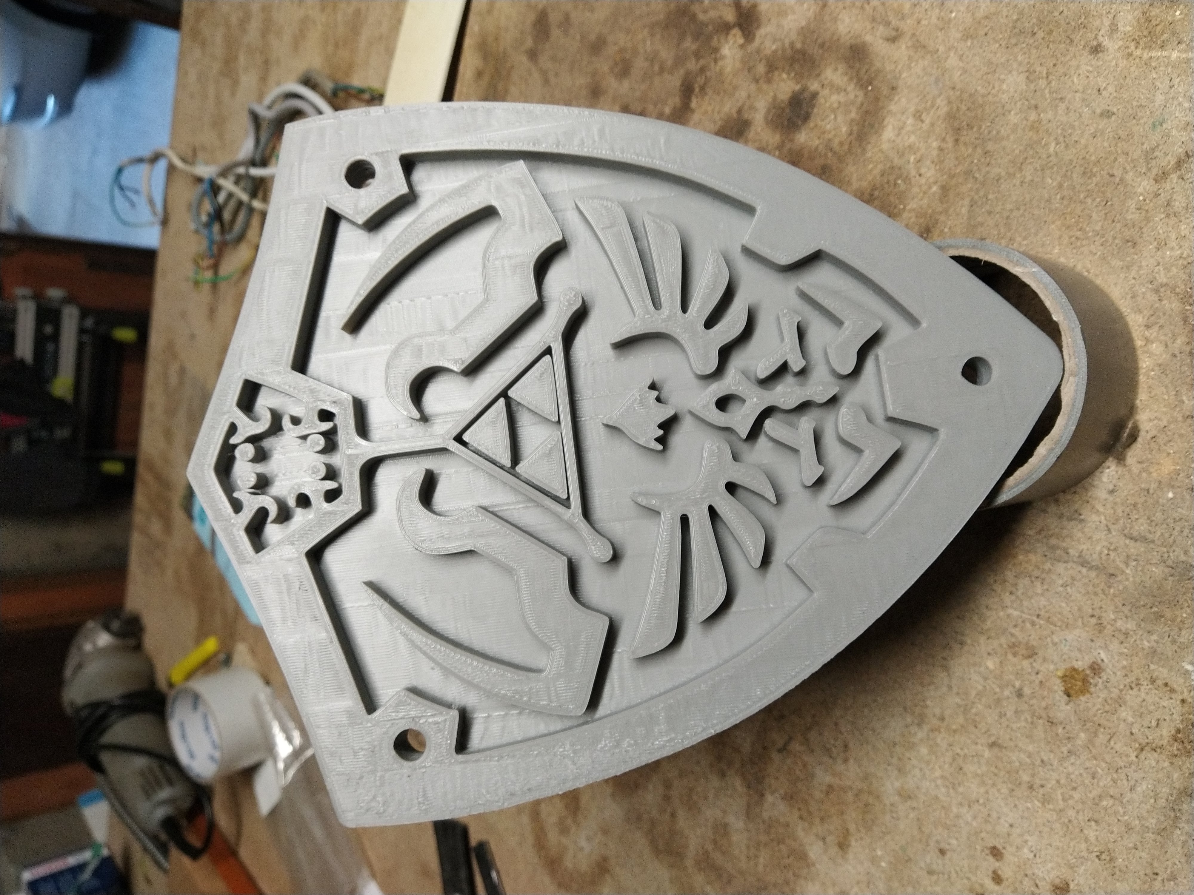 BOUCLIER Zelda Twilight Princess Wii (SHIELD) by RustyVince63 ...