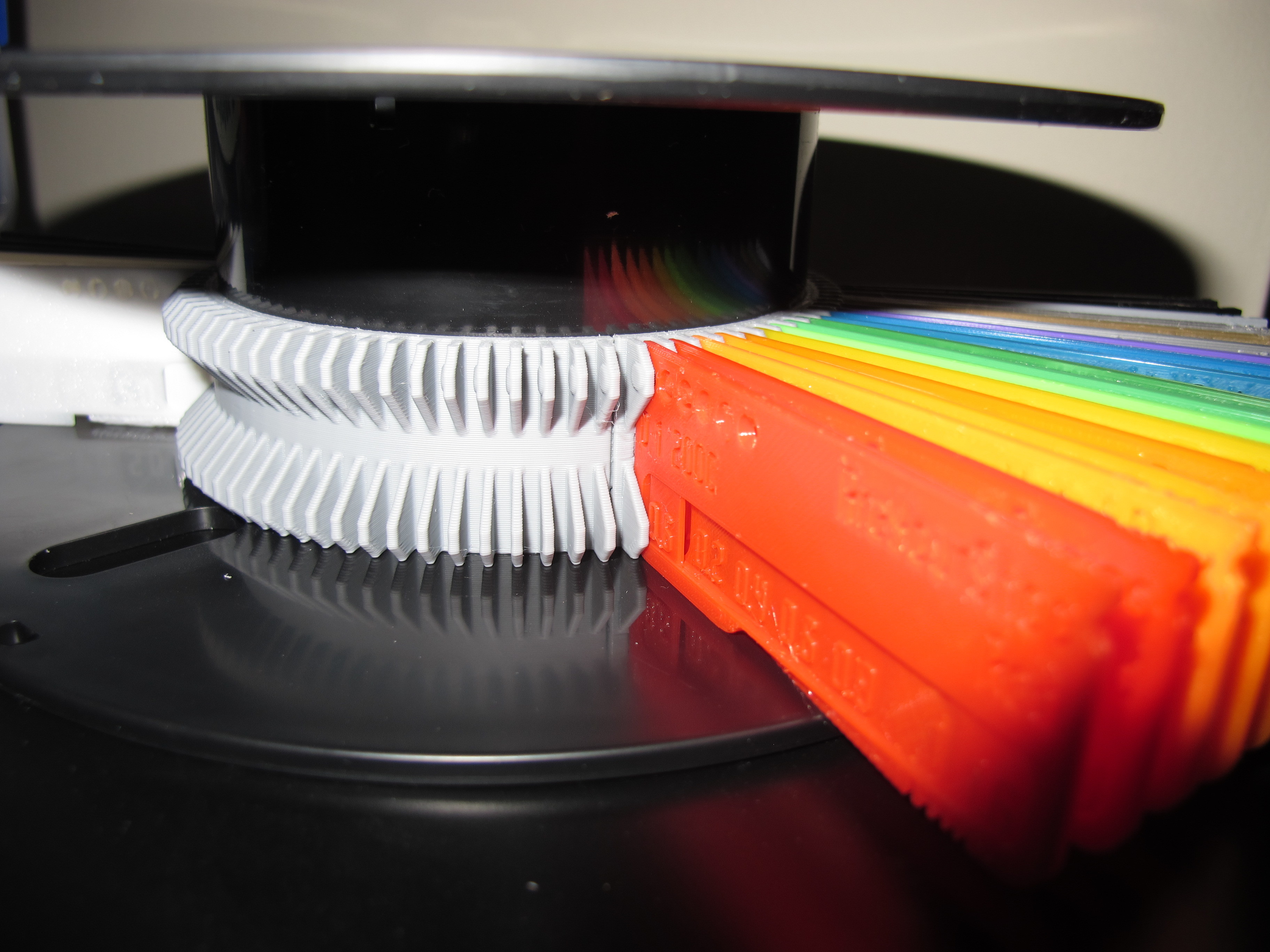 Filament Spool Swatch Carousel by vintagepc | Download free STL model ...