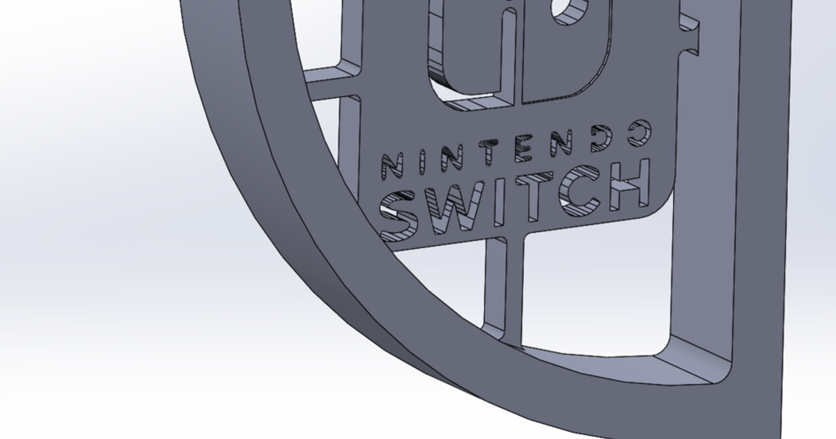 EQUERRE D'ÉTAGÈRE LOGO NINTENDO SWITCH by RustyVince63 | Download free ...