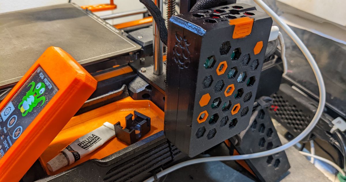 Prusa Mini Raspberry Pi 3 case and mount [remix] by joeltron | Download ...