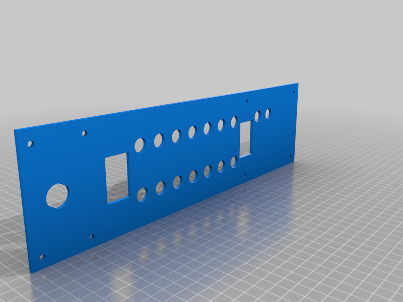 Cessna 172 Simulator Switch Panel by CaptainBobSim | Download free STL ...