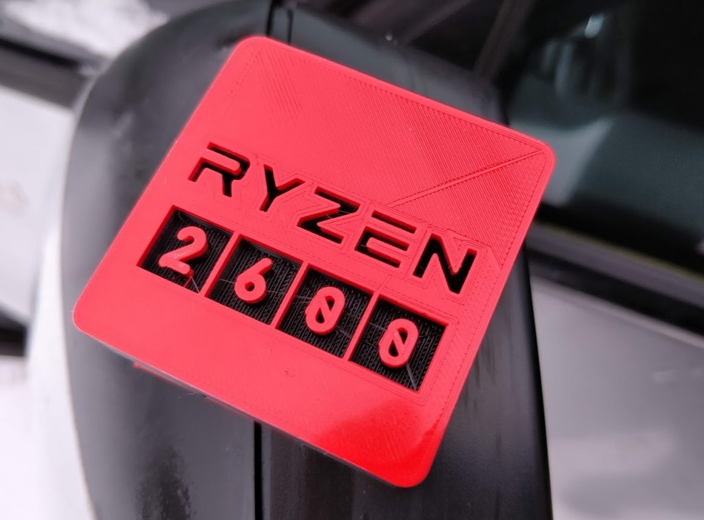 AMD CPU Box compatible Ryzen Zen+ ZEN2 : 2600X 3700X etc. by Peggy67 ...