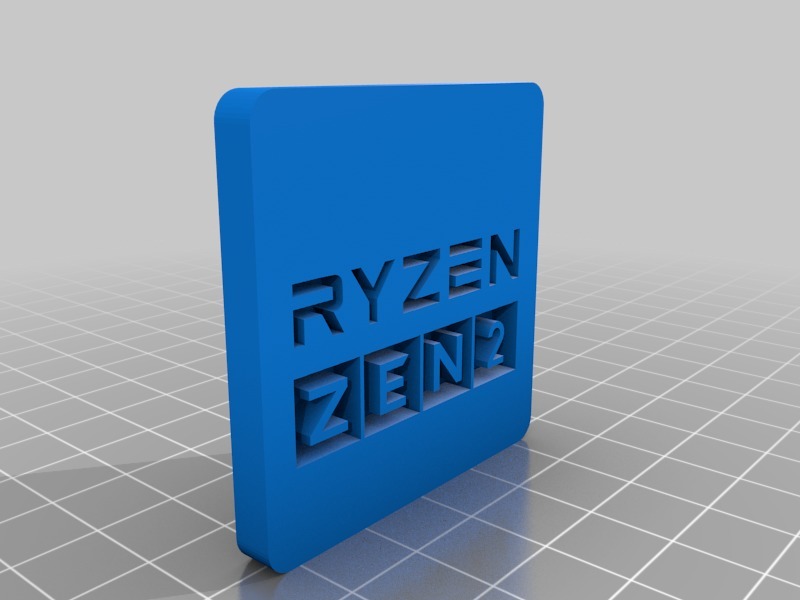 AMD CPU Box compatible Ryzen Zen+ ZEN2 : 2600X 3700X etc. by Peggy67 ...