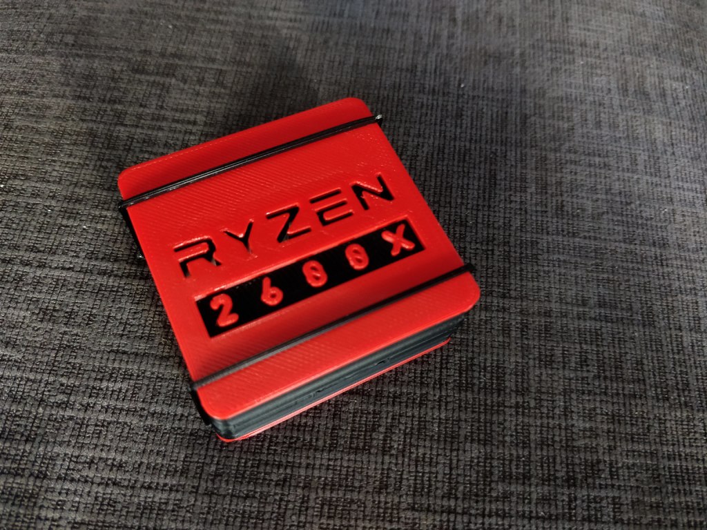 AMD CPU Box compatible Ryzen Zen+ ZEN2 : 2600X 3700X etc. by Peggy67 ...