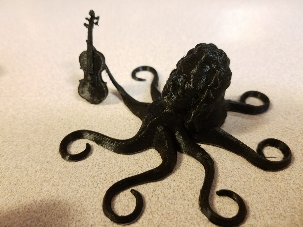 Johann Sebastian Bachtopus by Jack L | Download free STL model ...