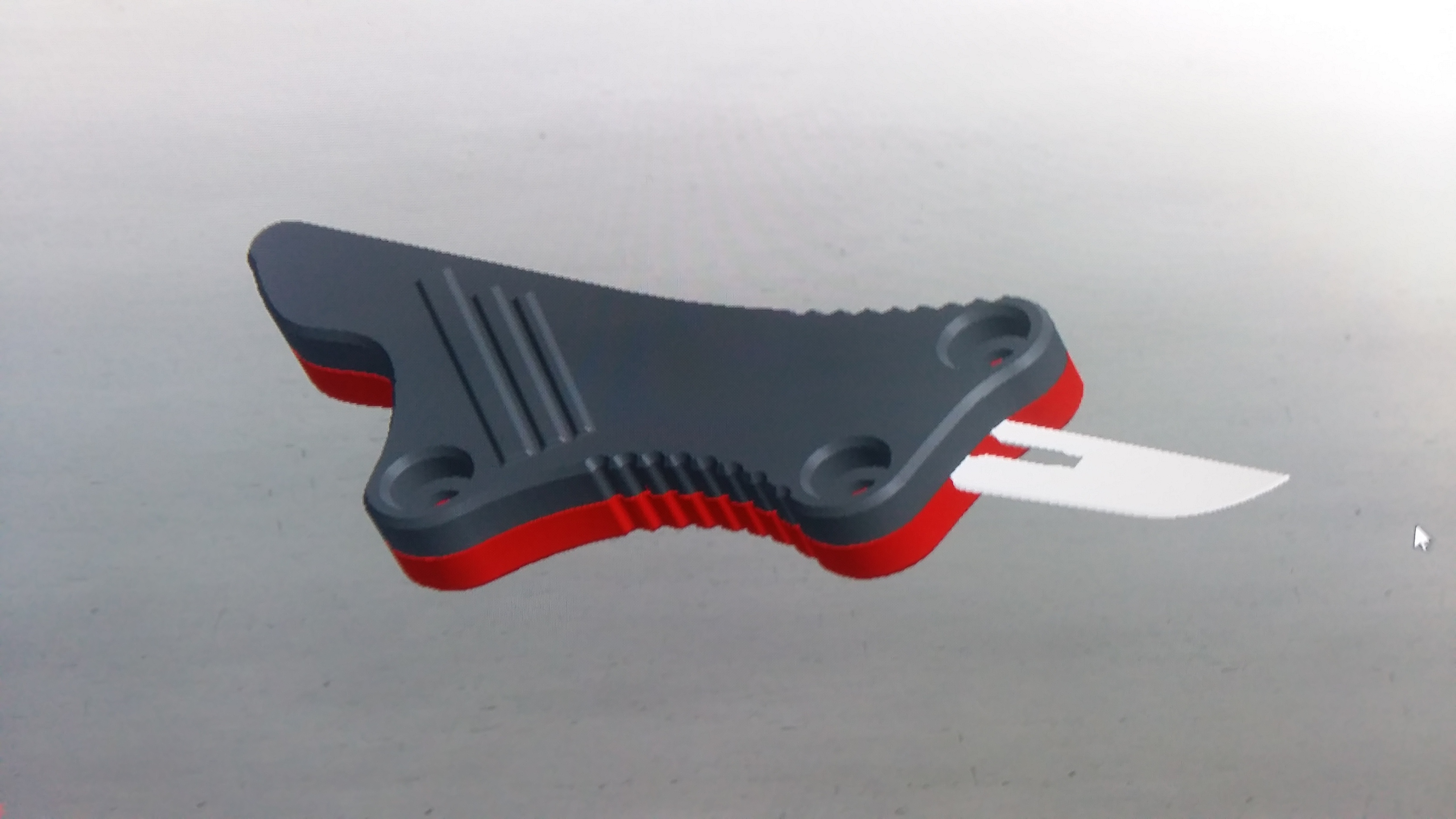 Simple Blade Holder by RSAMusgrave | Download free STL model ...