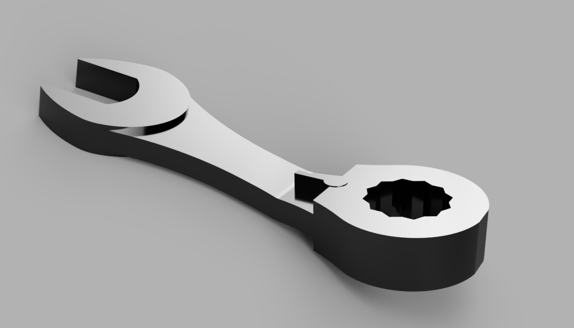 Wrench Knob by Ron Ha | Download free STL model | Printables.com