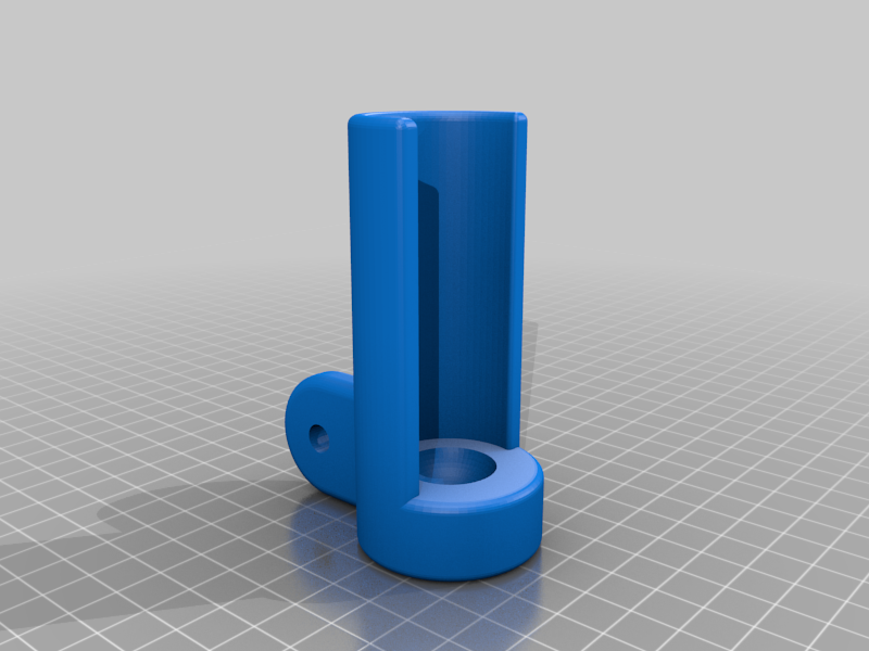 Curling Broom Push Adapter by mbiersack | Download free STL model ...