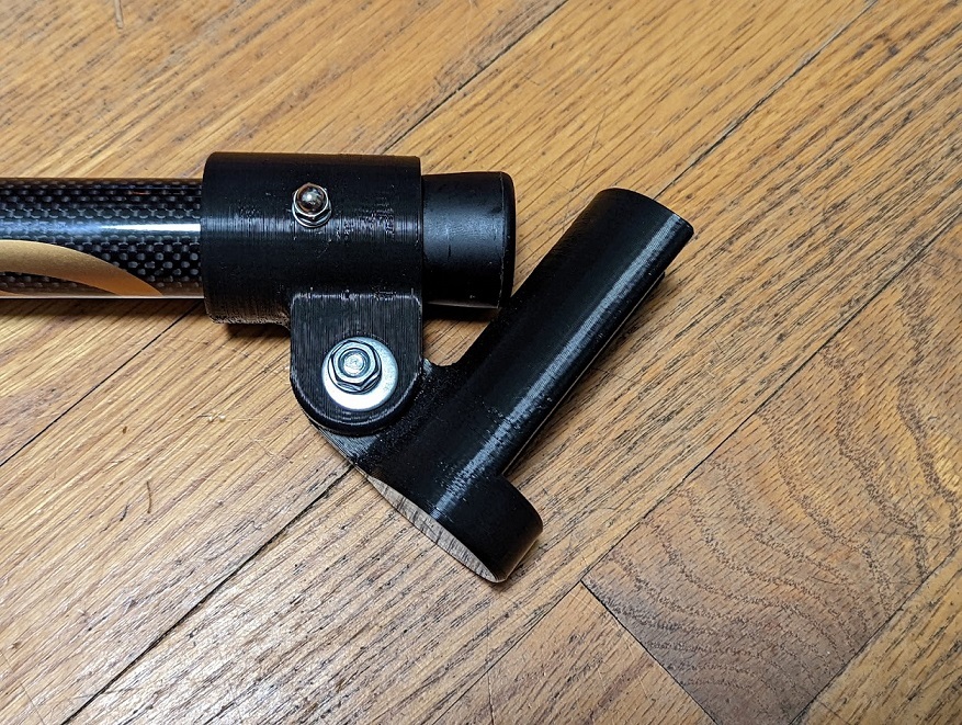 Curling Broom Push Adapter by mbiersack | Download free STL model ...