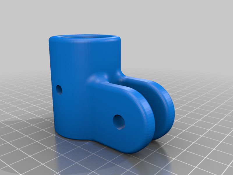 Curling Broom Push Adapter by mbiersack | Download free STL model ...