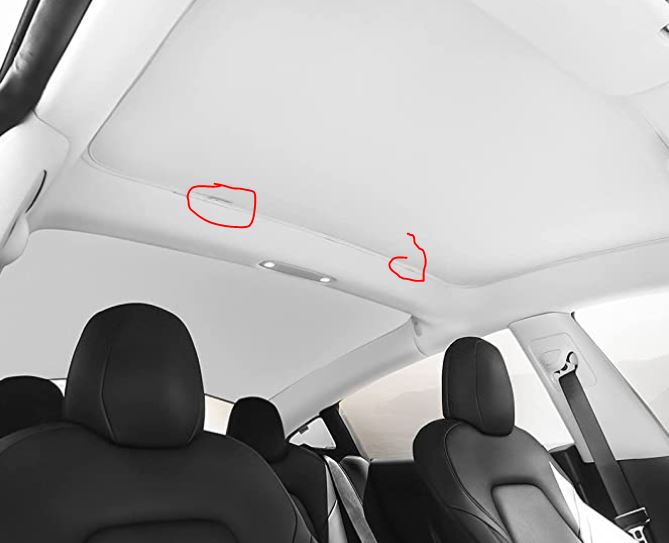 Tesla Model 3/Y SunShade Clips by ClubZ | Download free STL model ...