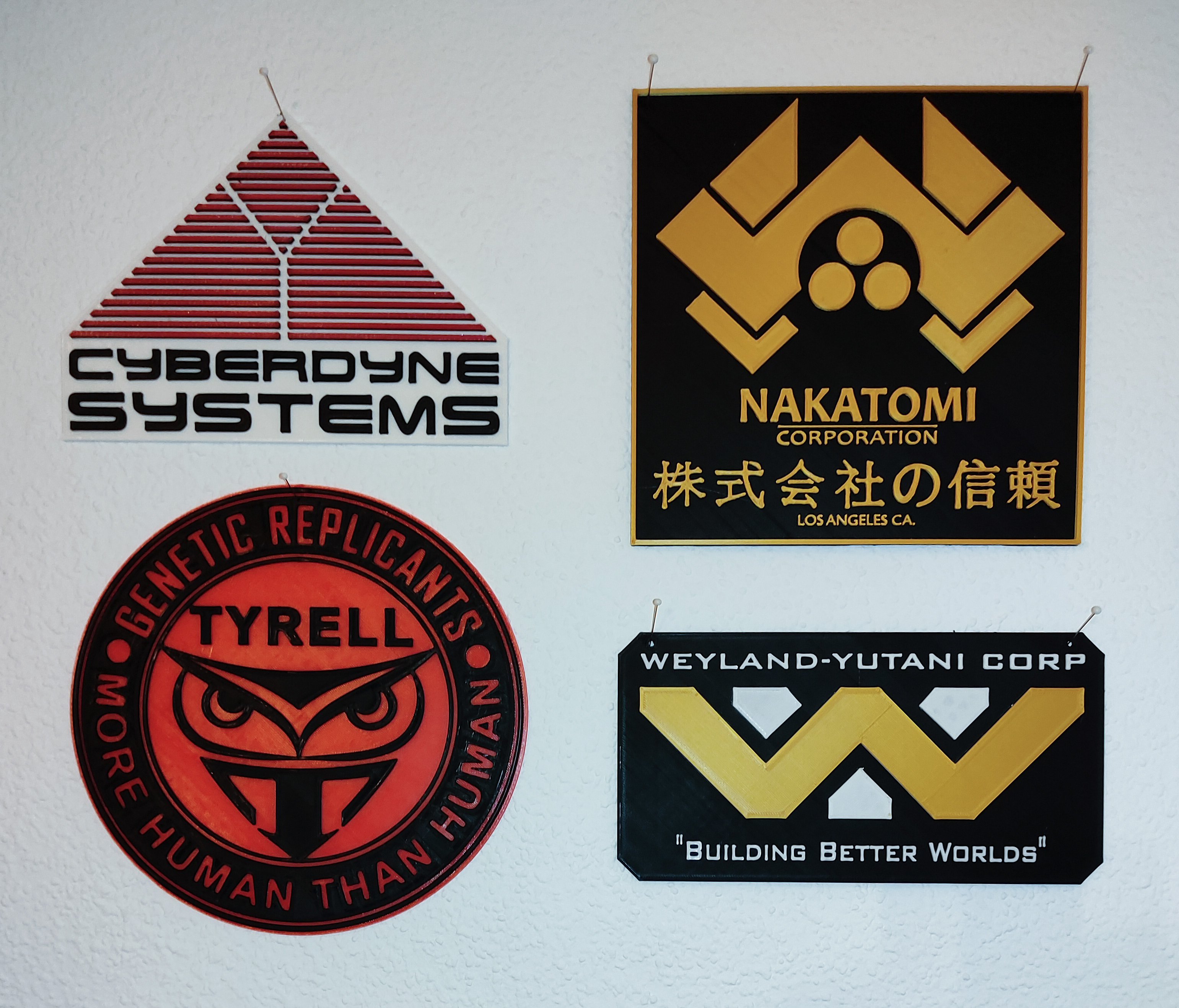 Tyrell (Blade Runner) Wall Sign by Neo Kerman | Download free STL model ...