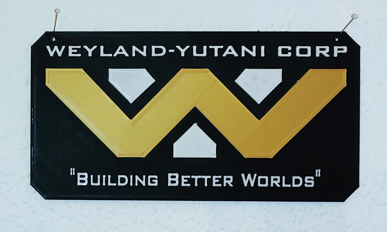Weyland Logo Weyland Yutani Corp. Sign By Krougher MakerWorld