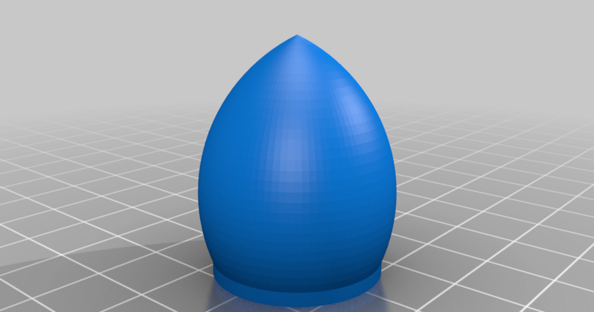 Light Post Cap - 5/8" (16mm) by mbiersack | Download free STL model ...