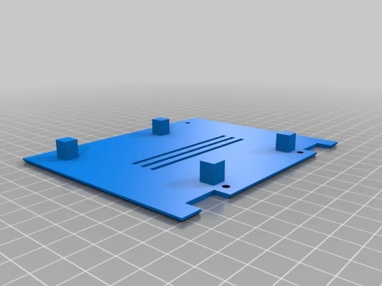 5 inch LCD for Raspberry Pi case by beerman | Download free STL model ...