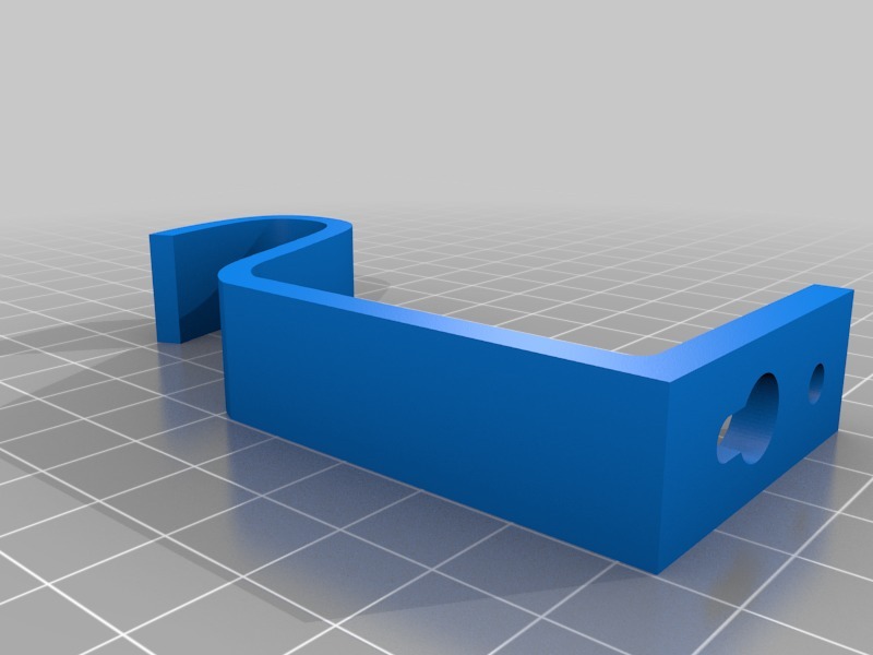 Curtain Rail Bracket by beerman | Download free STL model | Printables.com