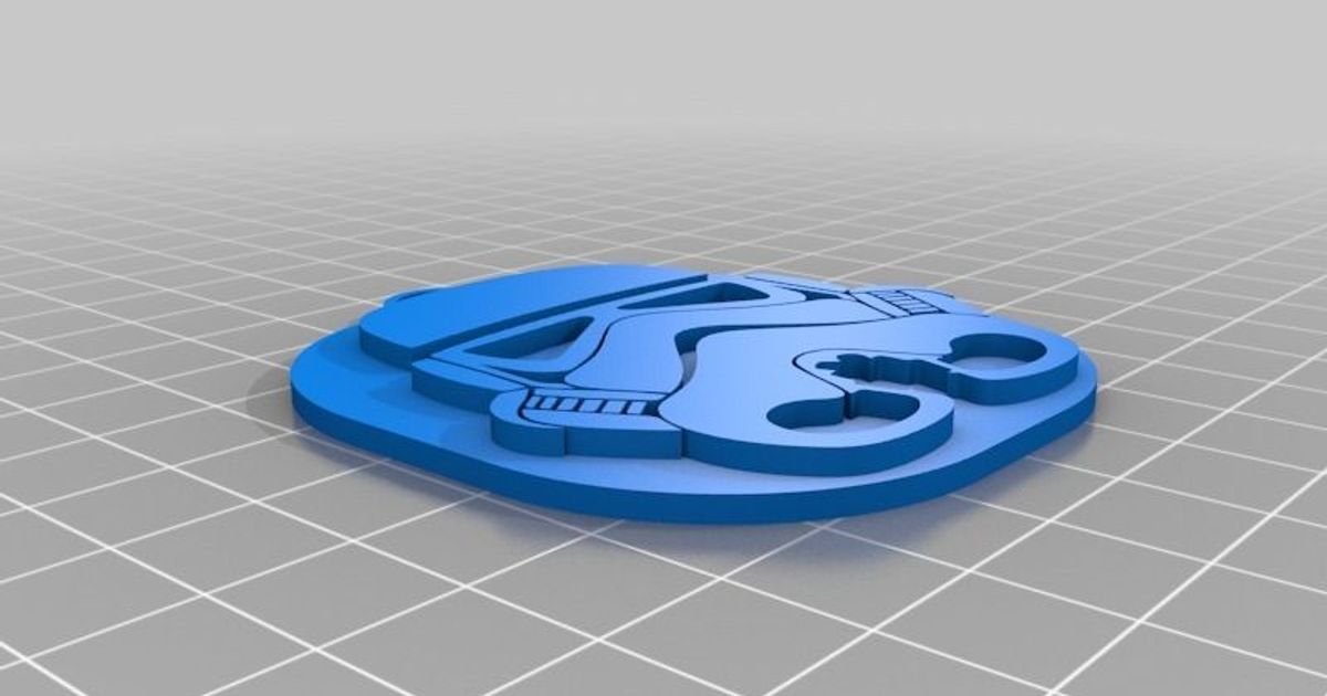 Stormtrooper keyring by beerman | Download free STL model | Printables.com