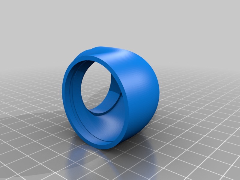 Intex Pool Right Angle Filter Cap by beerman | Download free STL model ...