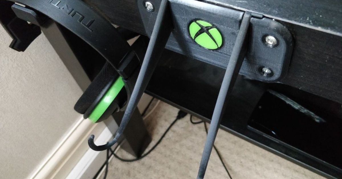 Xbox controller Wall Mount by beerman | Download free STL model ...