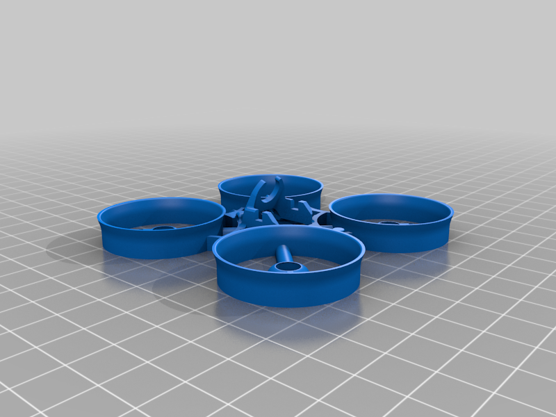 65mm Tiny Whoop Nano Frame by Xeromool | Download free STL model | Printables.com