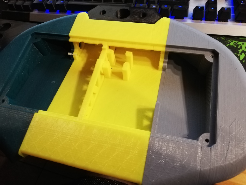 XBox Inspired Arcade Stick by Xeromool | Download free STL model ...