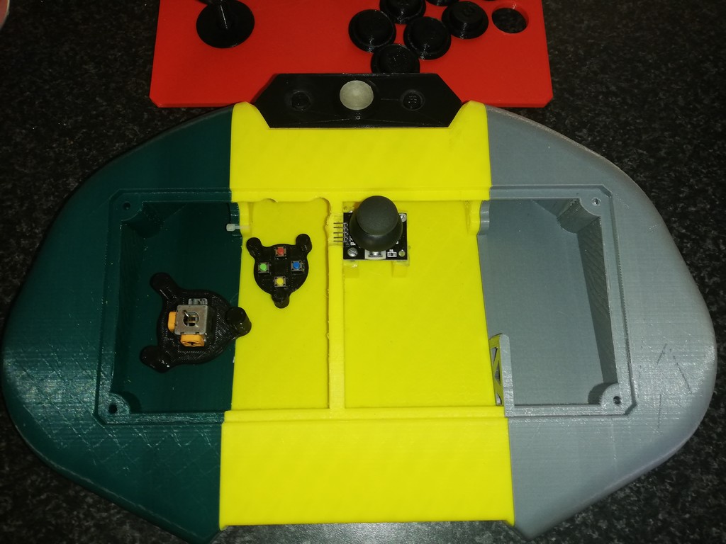 XBox Inspired Arcade Stick by Xeromool | Download free STL model ...