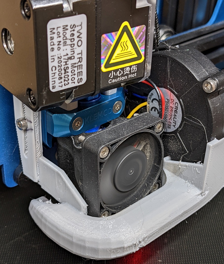 Klemco and TH3D Multi Mount Part cooling fan (hero remix) by Gormadt ...