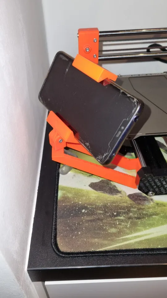 Camera mount for Prusa Mini - with tilt by JedikOps | Download free STL ...