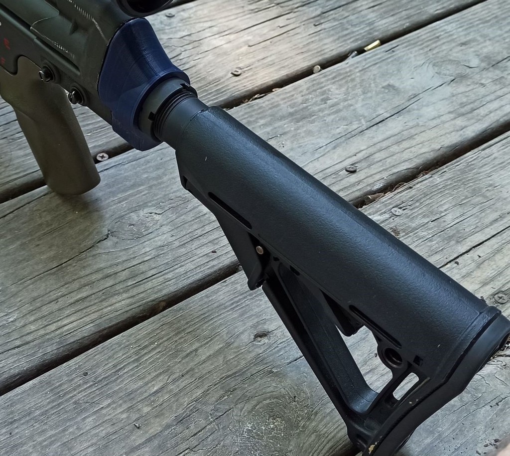 G3-M4 Stock Adapter by EnderBlizz | Download free STL model ...