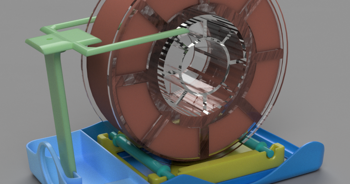 Simple buffer spool for Ikea+365 10.6l von Jaans | Kostenloses STL ...