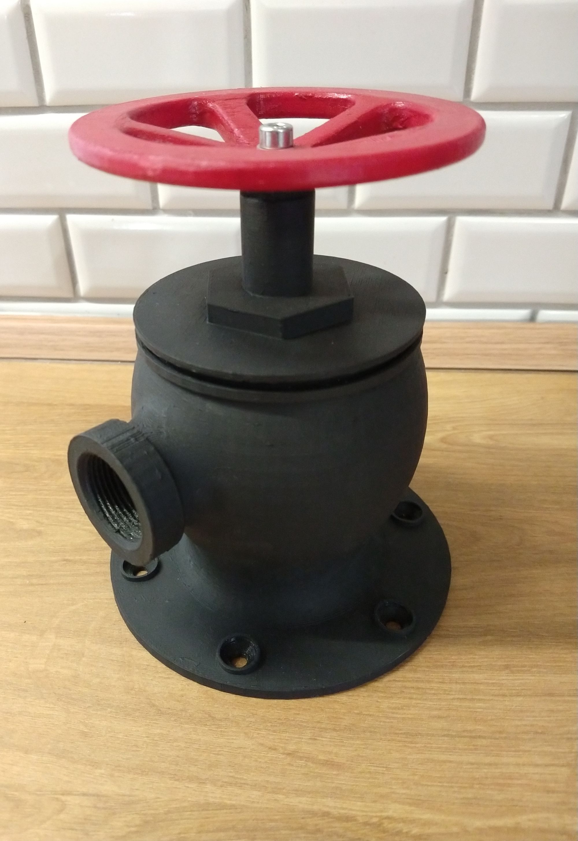 Junction box in form of valve por Aseris | Descargar modelo STL ...
