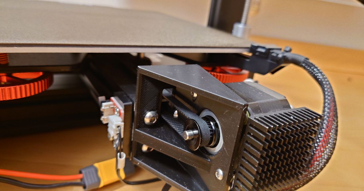 Elegoo Neptune 2 - Y Stepper mounting bracket by Waschtl | Download ...