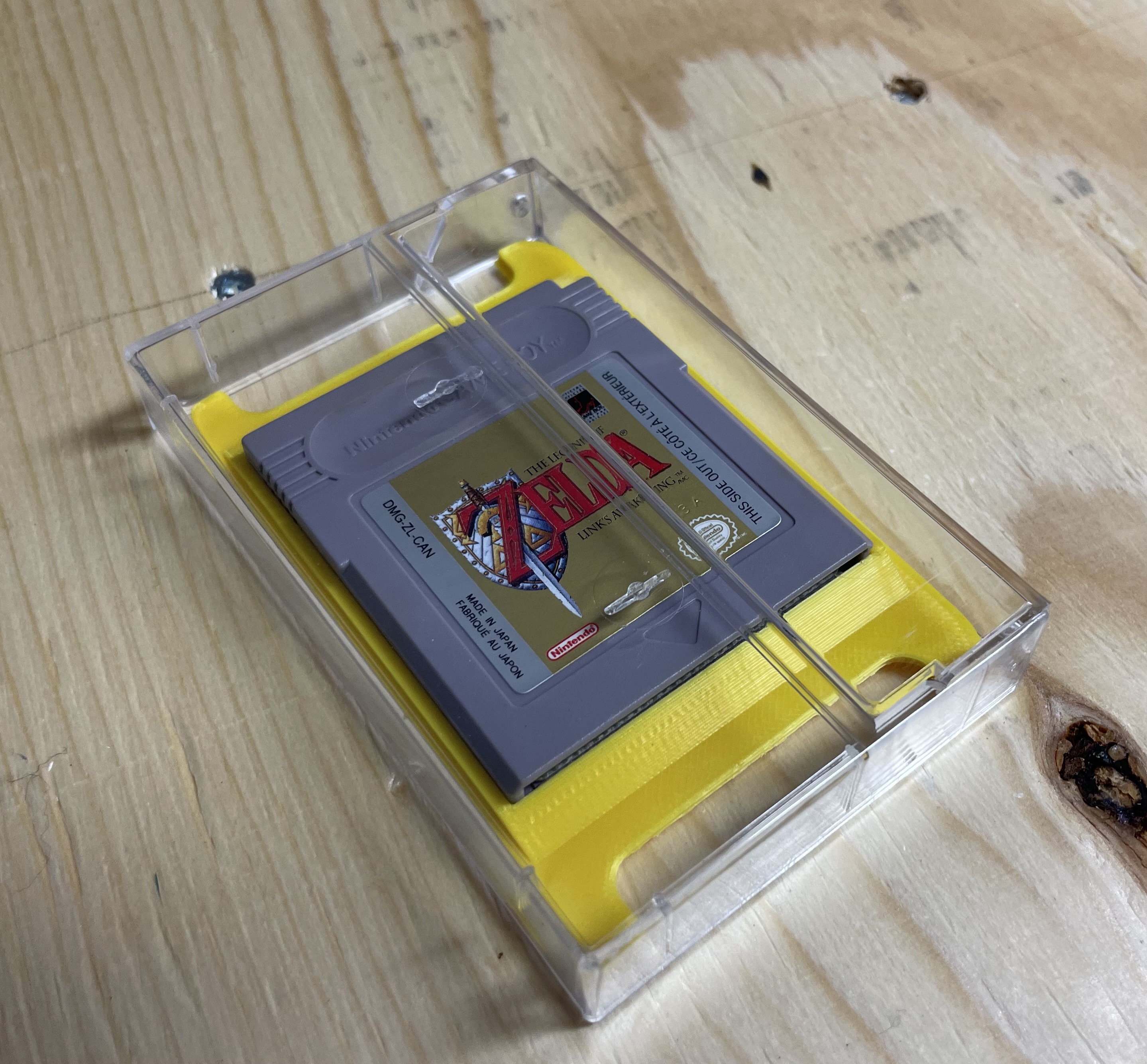 Gameboy Cassette Bracket by ripburger | Download free STL model ...