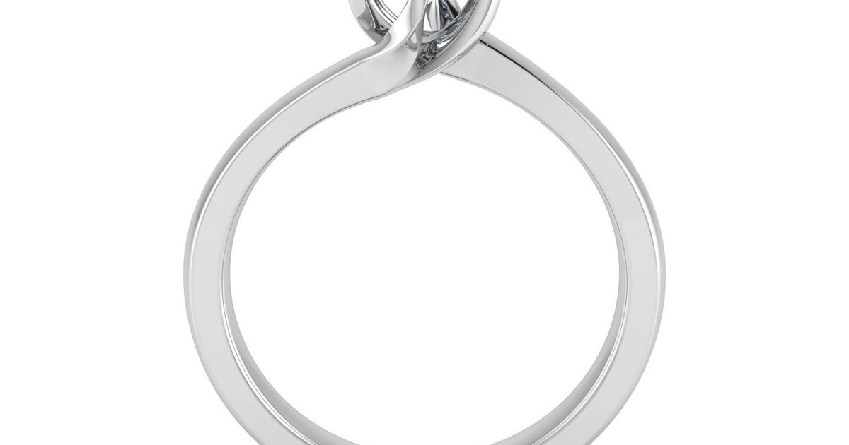 Wave ring setting by Mortan | Download free STL model | Printables.com