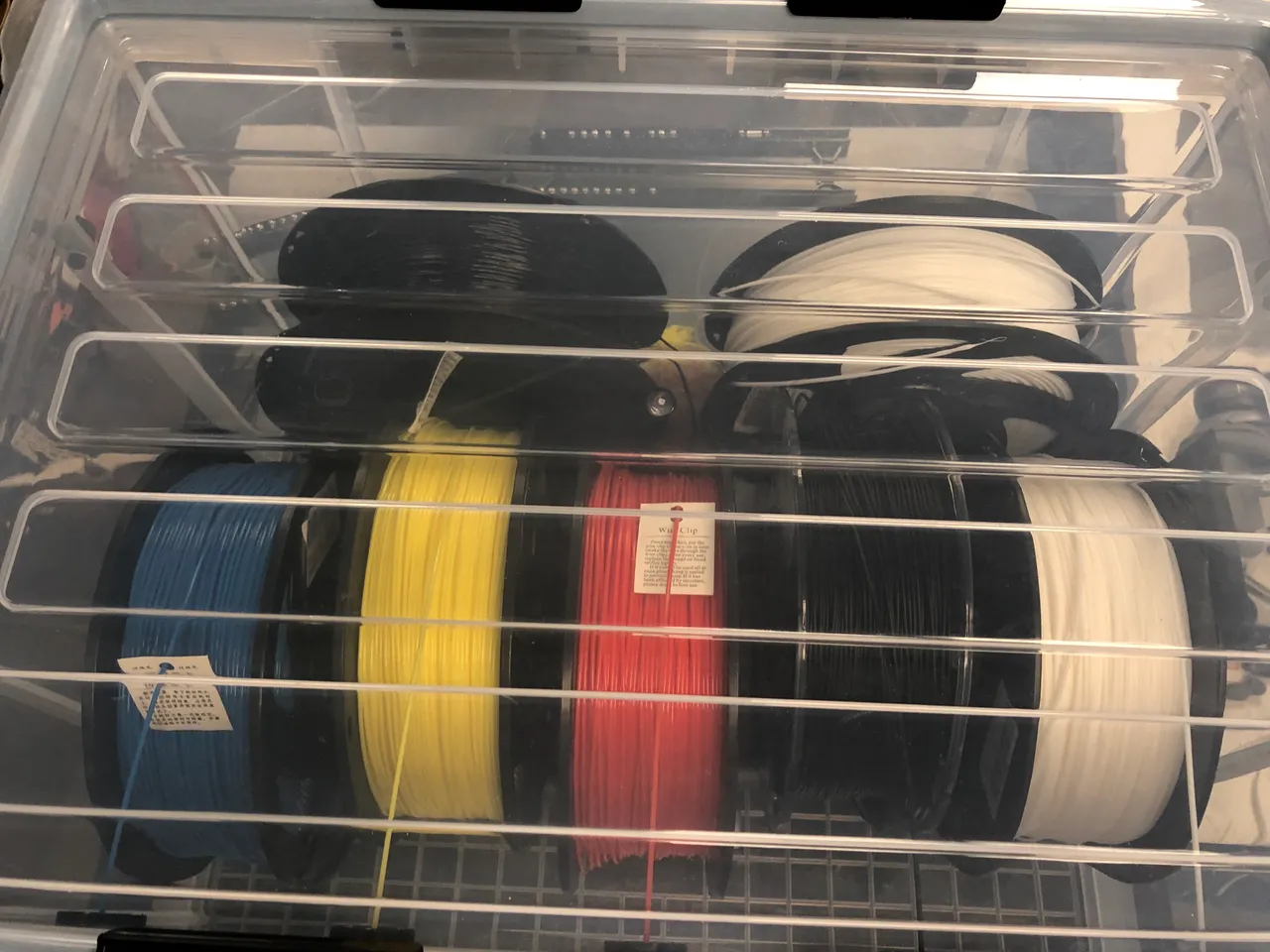 Filament spool dry box for MMU by YUN3D | Download free STL model ...